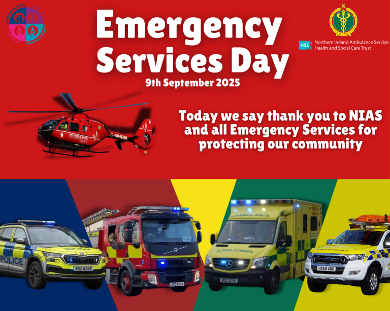 UK Unites for Emergency Services Day | NIAS